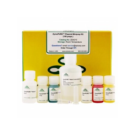 Zymo Research ZymoPURE Plasmid Miniprep Kit, 100 Preps ZD4210 | Zoro
