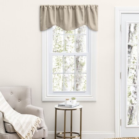 Ricardo Ricardo Grand Pointe Rod Pocket M-Shaped Window Valance 01125 ...