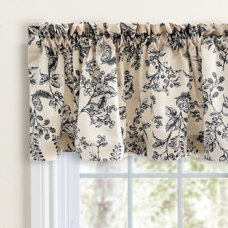 Ricardo Ricardo Waverly Gardens Rod Pocket Insert Window Valance 04410 ...