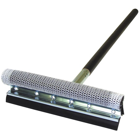 Carrand Deluxe 8" Metal Squeegee w/24" Wood Hndl 9057 | Zoro