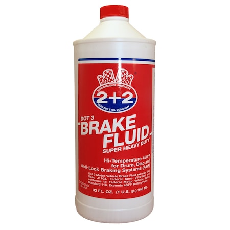 Berkebile Oil DOT 3 BRAKE FLUID 32 OZ. B1401 | Zoro