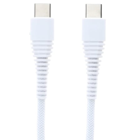 Zeikos Built tough 6ft USBC-USBC cable white BLT15 | Zoro