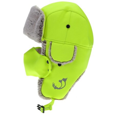 Caribou Pass Trading Post Trooper Hat with Face Mask Yellow HBSW2207HV ...