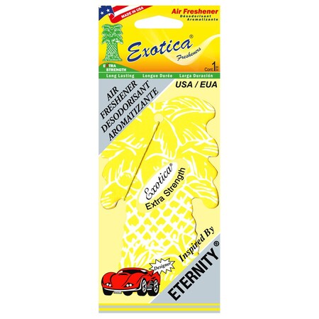 Exotica Fresheners AIR FRESHENER ETERNITY/SINGLE TRILINGUAL PT1ETE | Zoro