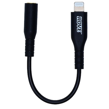Rove 3-Inch Lightning to 3.5MM Female Adapter Apple-Compatible RV069121 ...