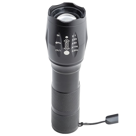Itek MEGALIGHT ALUM TACTICAL FLASHLIGHT TZF120326 | Zoro