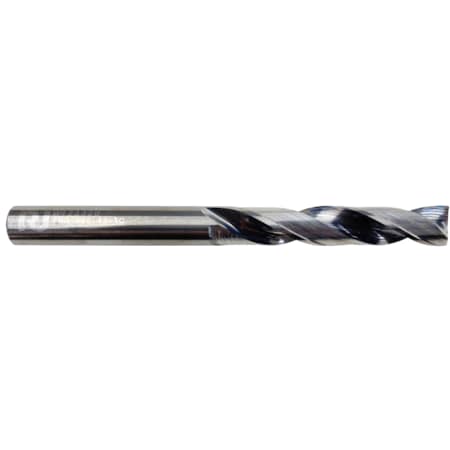 Robb-Jack Solid Carbide Flat Bottom Drill, 0.1250in Diam, 2 Flute, 0 ...