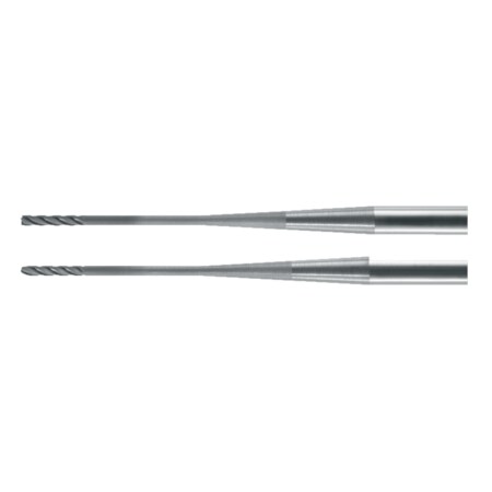 Robb-Jack 4 Flute Diamond Coated Corner Radius End Mill, 0.2500in Dia ...