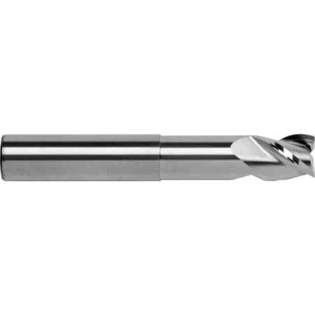 Robb-Jack 0.5-in Dia 3-Flute End Mill, 0.75-in LOC, 0.5-in Shank, 4-in ...