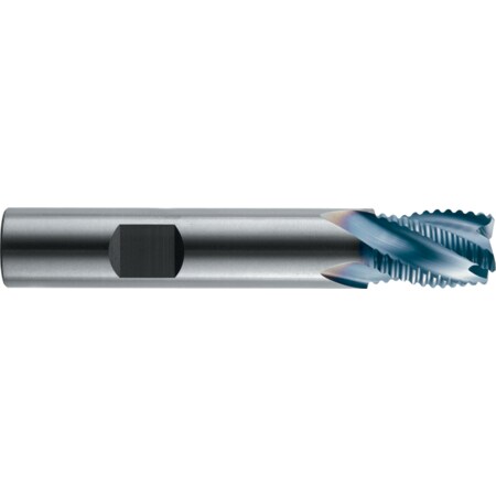 Robb-Jack 8mm Dia 4-Flute Metric End Mill 12mm LOC, 8mm Shank, 63mm OAL ...