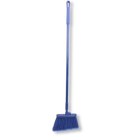Sparta Flagged Bristle Angle Broom with Handle 56 Blue 41082EC14 | Zoro