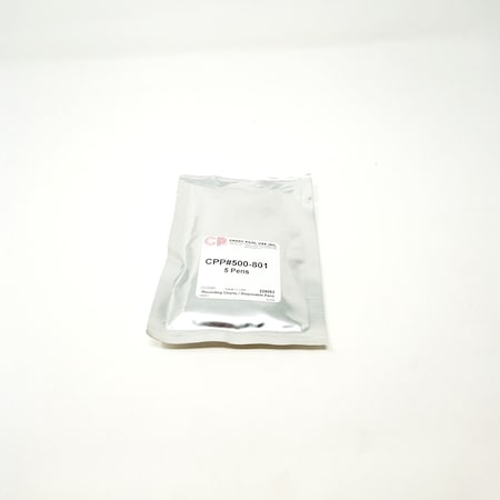 ANDERSON INSTRUMENTS Pen Chart Recorder Red Long, PK5 (60500402) | Zoro