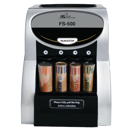 Royal Sovereign Coin Sorter, 1 Row FS-500 | Zoro
