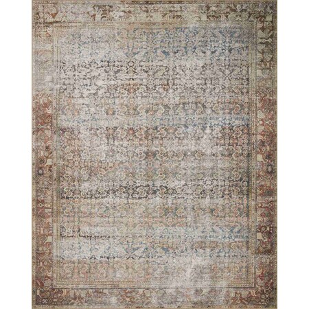 Loloi Georgie GER-09 Multi/Spice Rug GEORGER-09MLSQ2050 | Zoro