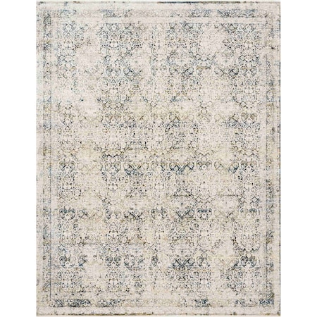 Loloi Theia THE-01 Natural/Ocean Rug THEITHE-01NAOC5080 | Zoro