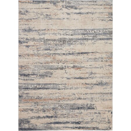Nourison Rustic Textures RUS04 Beige Grey Rug 099446462077 | Zoro