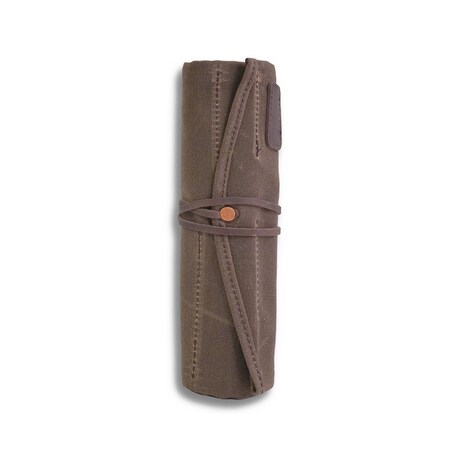 Rustico Leather and Canvas Utility Roll, Field Tan, waxed canvas AC0755 ...