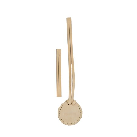 Rustico Leather AirTag Case Hang Tag - Circular in Natural AC0525-0019 ...