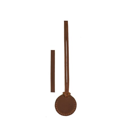 Rustico Leather AirTag Case Hang Tag - Circular in Saddle AC0525-0002 ...