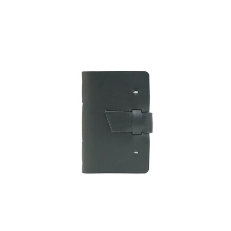 Rustico Good Book Leather Journal Pocket in Black BK0042-0003 | Zoro