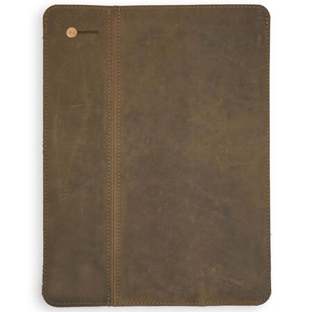 Rustico Leather Laptop Sleeve for MacBook 16'' in Dark Brown AC0860 ...