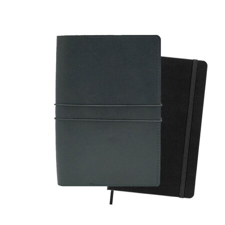 Rustico Moleskine Classic Large Leather Notebook Cover 5'' x 8.25 ...