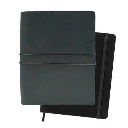 Rustico Moleskine Classic XL Leather Notebook Cover 7.5'' x 9.75'' SLIM ...
