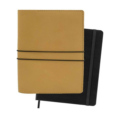 Rustico Moleskine Classic XL Leather Notebook Cover 7.5'' x 9.75'' SLIM ...