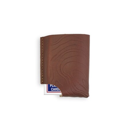 Rustico Leather Playing Card Case in Burgundy AC0322-0004-TOPO-MAVERICK ...