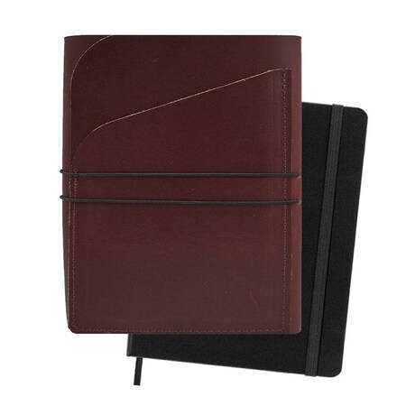 Rustico Moleskine Classic XL Leather Notebook Cover 7.5'' x 9.75'' PRO ...