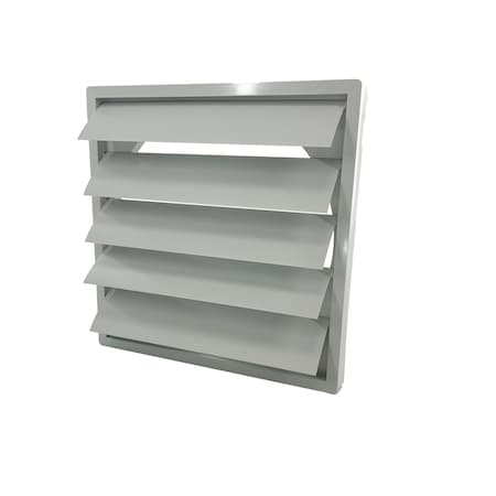 Soler & Palau Plastic Louver Shutter, 10" PER-250W | Zoro