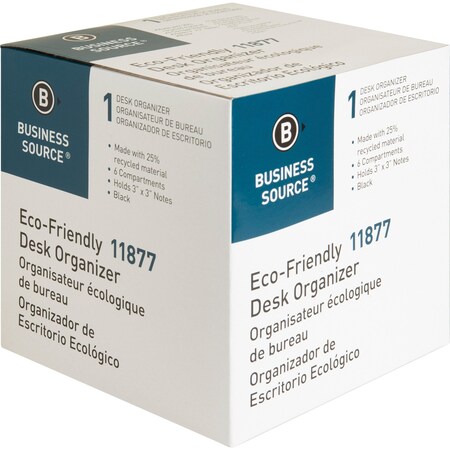 Business Source 5-compartment Desk Organizer 11877 | Zoro