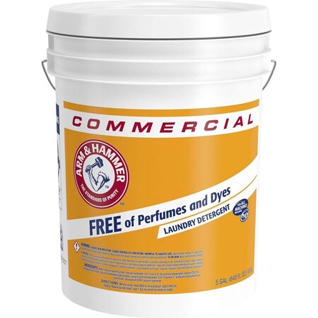 Church & Dwight Coinc Laundry Detergent, Liquid, Free&Clear, 5 Gal ...
