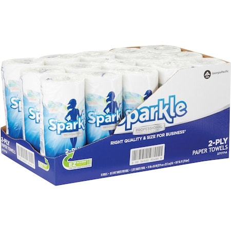 Sparkle Sparkle Pro Paper Towels, White, 15 PK GPC2717714 | Zoro