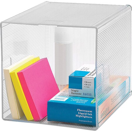 Business Source Clear Cube Storage Cube Organizer 82980 | Zoro