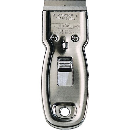 Ettore Scraper, Pocket, 1-1/2"x4-1/2"x1/4" Steel Gray, PK 12 ETO4286CT ...