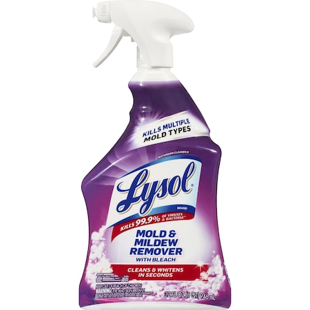 Lysol Liquid 32 fl oz (1 quart) Mold/Mildew Remover, 12 PK RAC78915CT ...