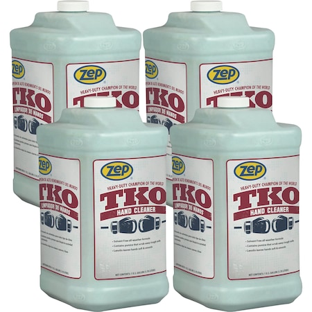 Zep 1 gal (3.8 L) TKO Hand Cleaner 4 PK ZPER54824CT | Zoro