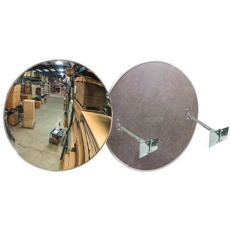 Se-Kure Convex Safety Mirror, Acrylic, 48 in, Preasure Treated ...
