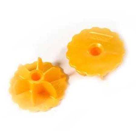 Midwest Rake Roller Gauge End Caps, 6 PK 48182 | Zoro