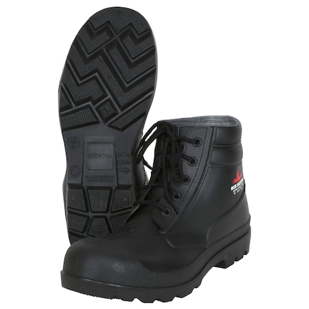Mcr Safety Garments, 6'' PVC Boot, Blk, Steel Toe, Lace-Up 13 BPB6S13 ...
