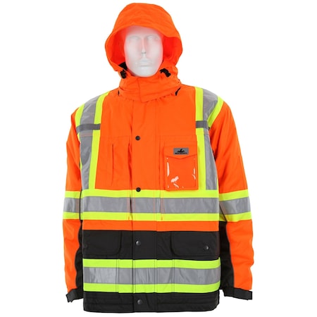 Mcr Safety Garments, Vortex, Insul, Class 3, Parka Jacket M VT31JHM | Zoro