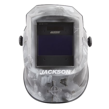 Jackson Safety Premium Graphic Welding Helmet -ADF Fixed Shade 10, 6 ...