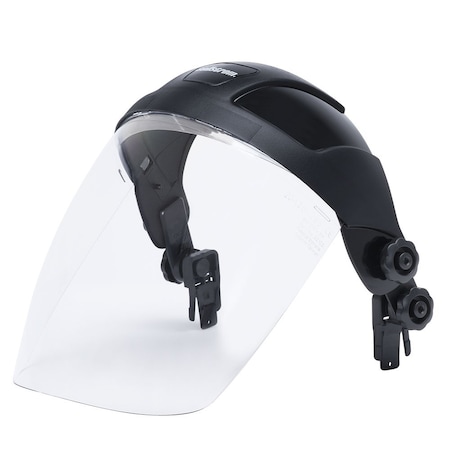 Sellstrom DP4 Series Face Shield, Universal Adapter, Polycarbonate ...