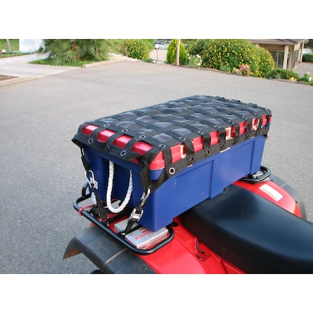 GLADIATOR CARGO NETS GAN-100 - Heavy-Duty, Certified Nylon Cargo Net