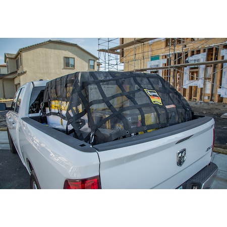 Gladiator Cargo Nets Heavy-Duty, Certified Truck Cargo Net: Extra Large ...