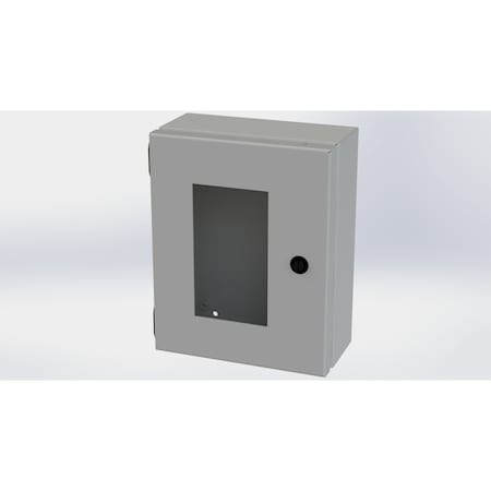 Saginaw Control & Engineering 1/4 Turn Latch Electrical Enclosures, 10 ...
