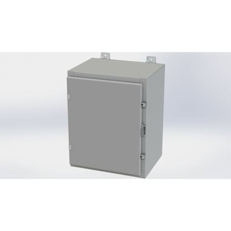 Saginaw Control & Engineering Carbon Steel Electrical Enclosures, 20 in ...