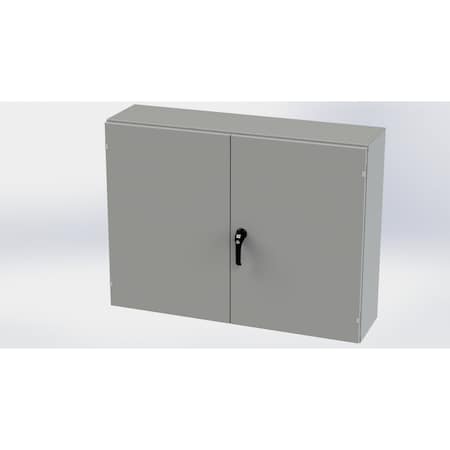 Saginaw Control & Engineering Carbon Steel Electrical Enclosures, 36 in ...