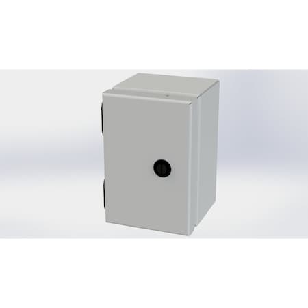 Saginaw Control & Engineering Carbon Steel Electrical Enclosures, 6 in ...